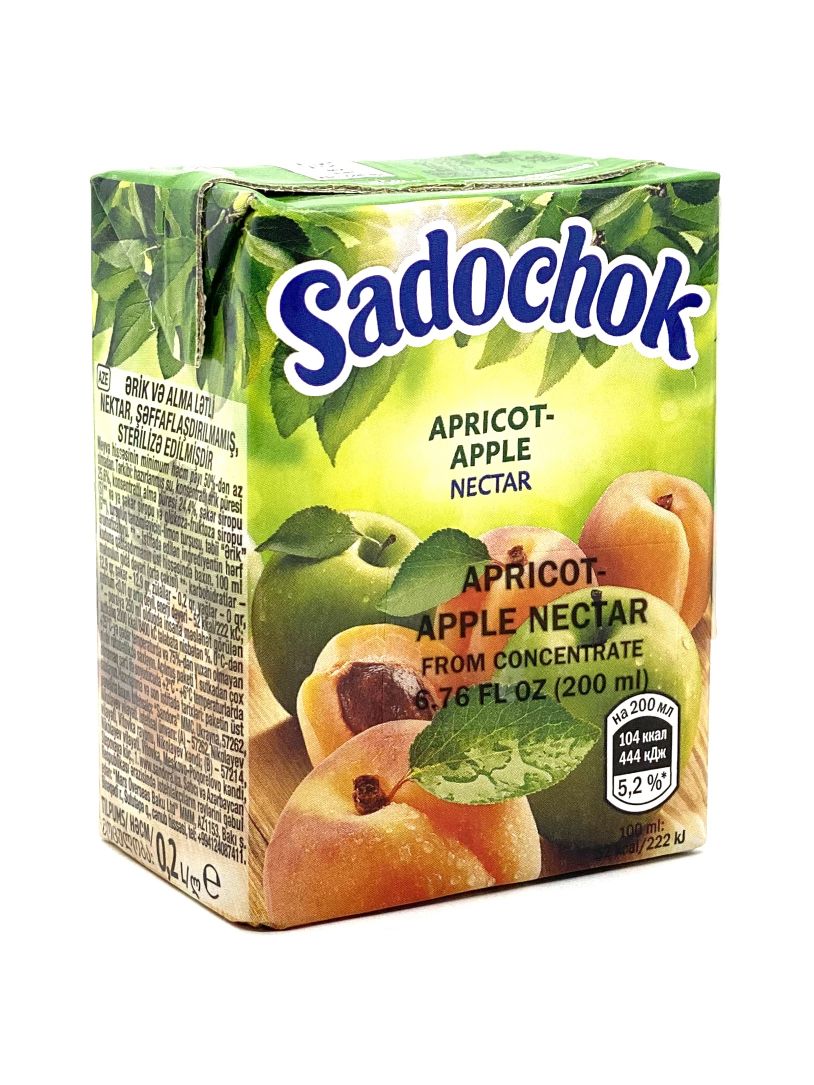 Beverages :: Juices :: APRICOT APPLE NECTAR 200 ml